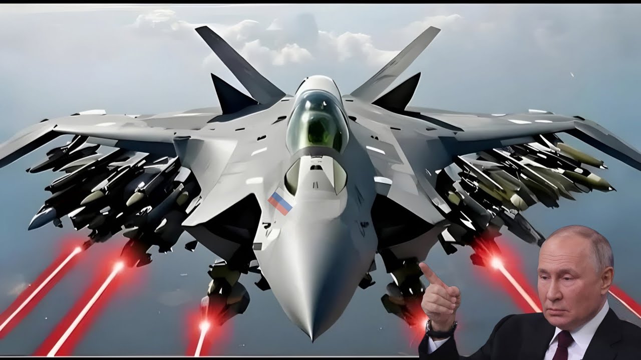 Putin Shocks the World! Russian Laser-Armed Stealth Fighter Jets ...