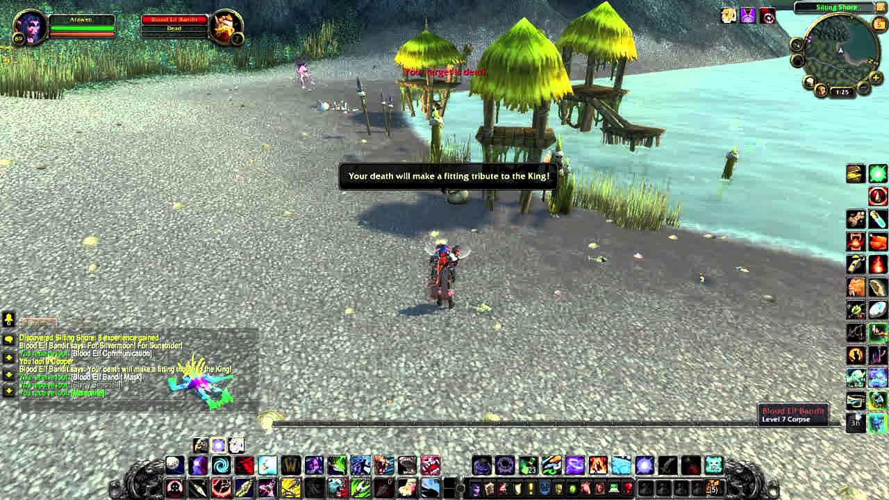 How to Get a Blood Elf Bandit Mask on "WoW" : Traveling Through "World ...