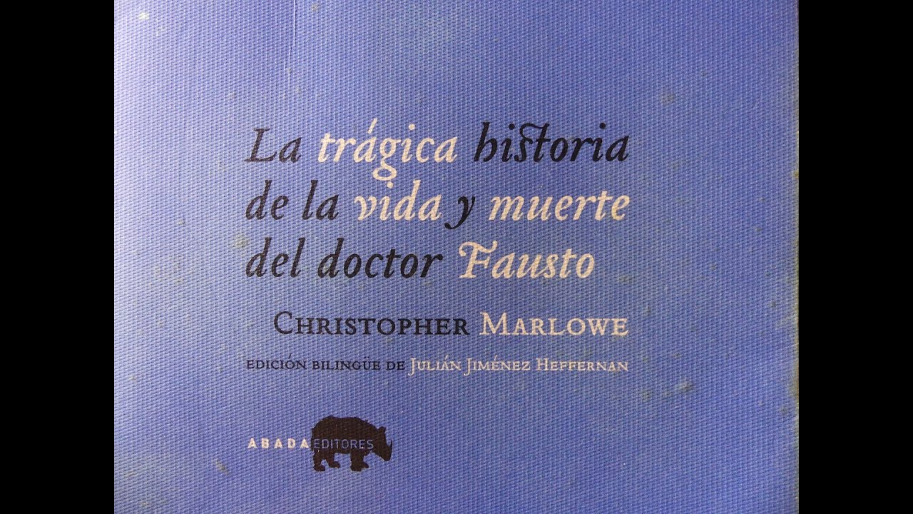 Christopher Marlowe - Doctor Fausto - YouTube