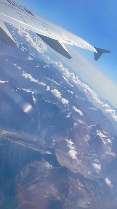 Flying above the clouds || #traveling #travelling - YouTube