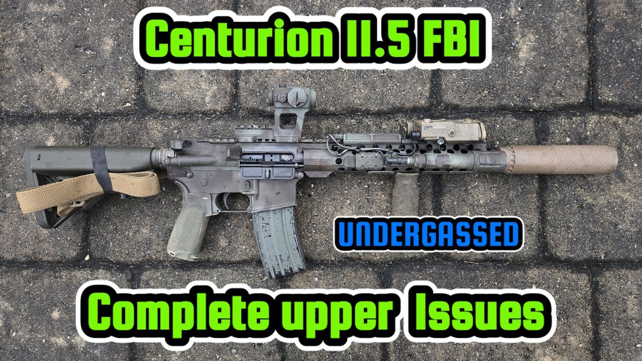 Centurion 11.5 FBI Upper. We Have a Problem. - YouTube
