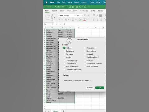 Fill Missing Cells In Excel #excelshorts #exceltip #exceltutorial - YouTube