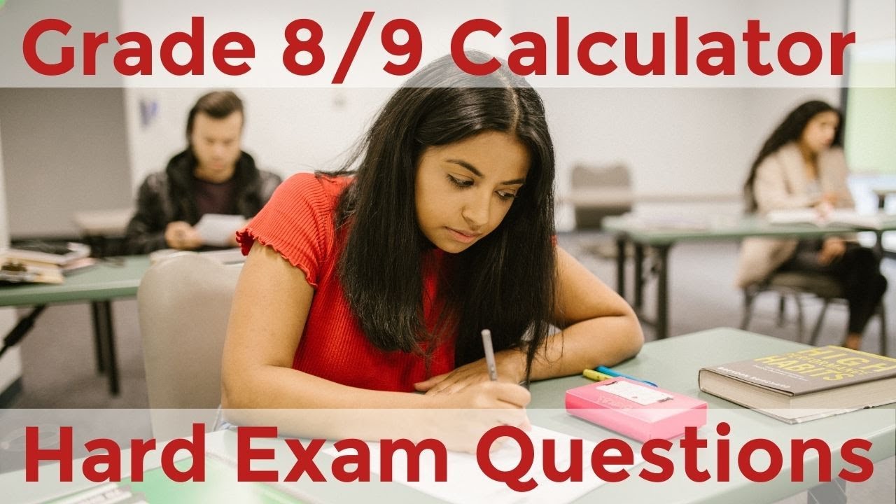 GCSE Higher Maths - Hard Calculator Exam Questions | Mathinar - YouTube