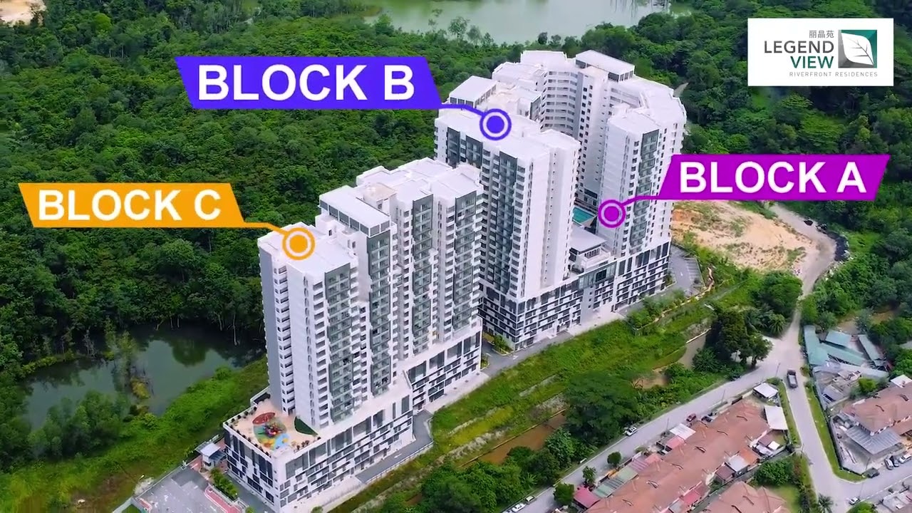 Legendview Condominium Rawang Residential Area View - YouTube