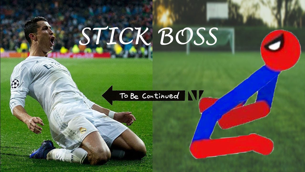 Real Football vs Stickman | Epic and funny moments of Stickman ...