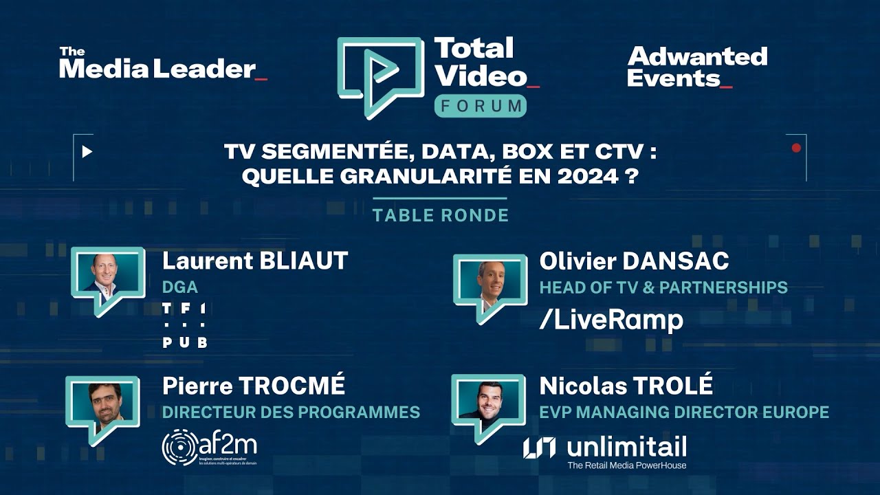 TV segmentée, DATA, box et CTV : quelle granularité en 2024 ? - YouTube