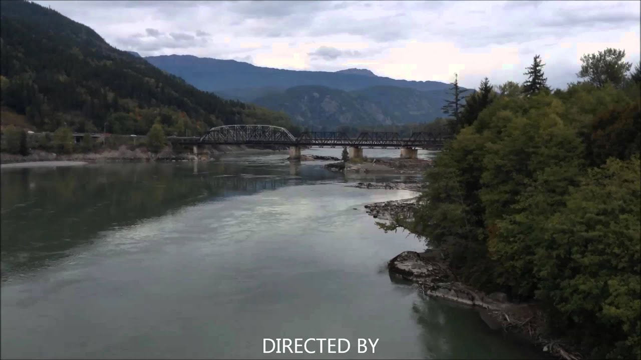 Old Skeena Bridge Over The Skeena River Terrace British Columbia - YouTube