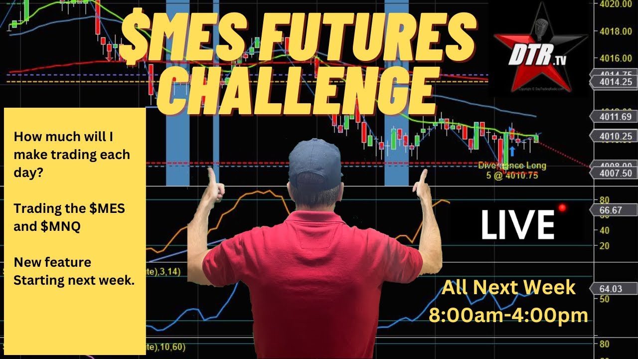 $MES, $MNQ Futures Challenge all next week - YouTube