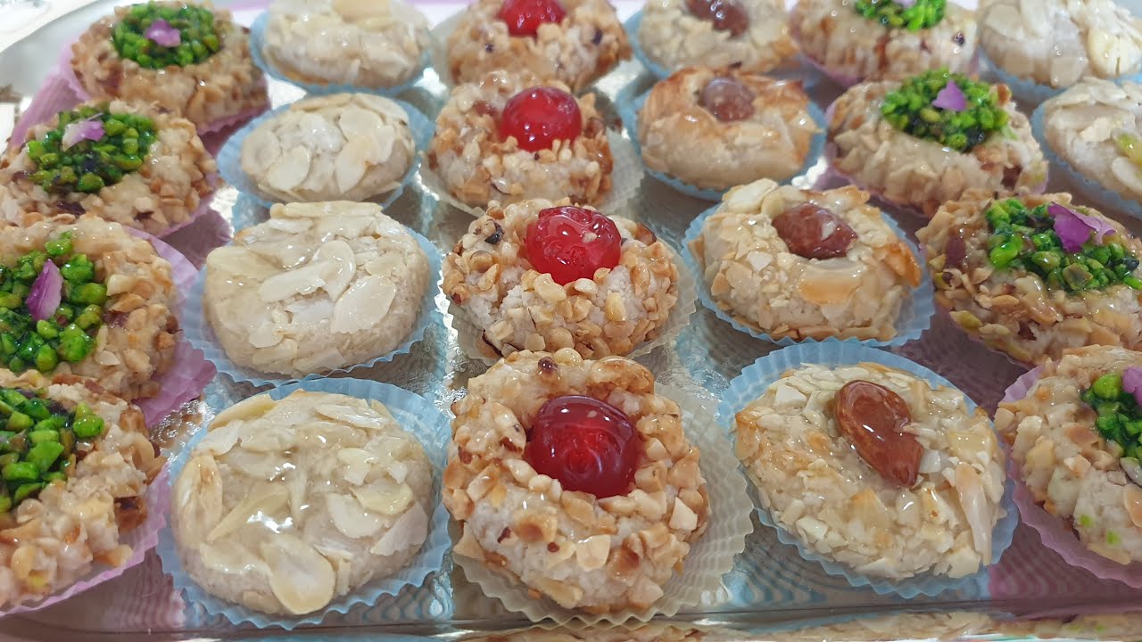 Biscotti marocchini di mandorle facile veloce e buonissimi حلويات اللوز ...