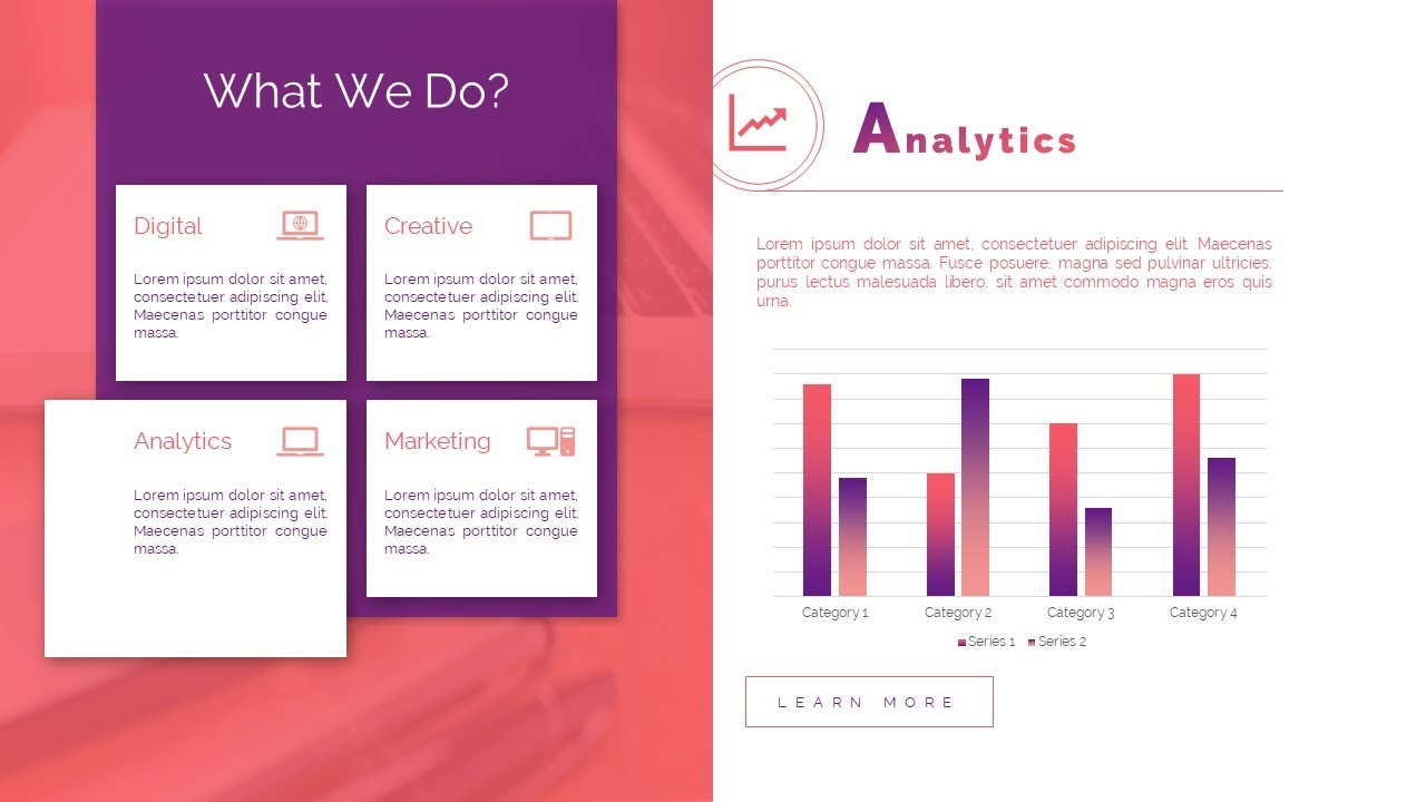 About Us, What we Do, Business Information and Process PowerPoint ...