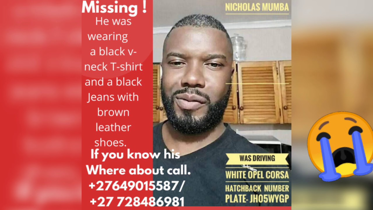 UPDATE⭕⚠️Missing Person ⭕ Nicholas Mumba Died in a car accident 😭 - YouTube