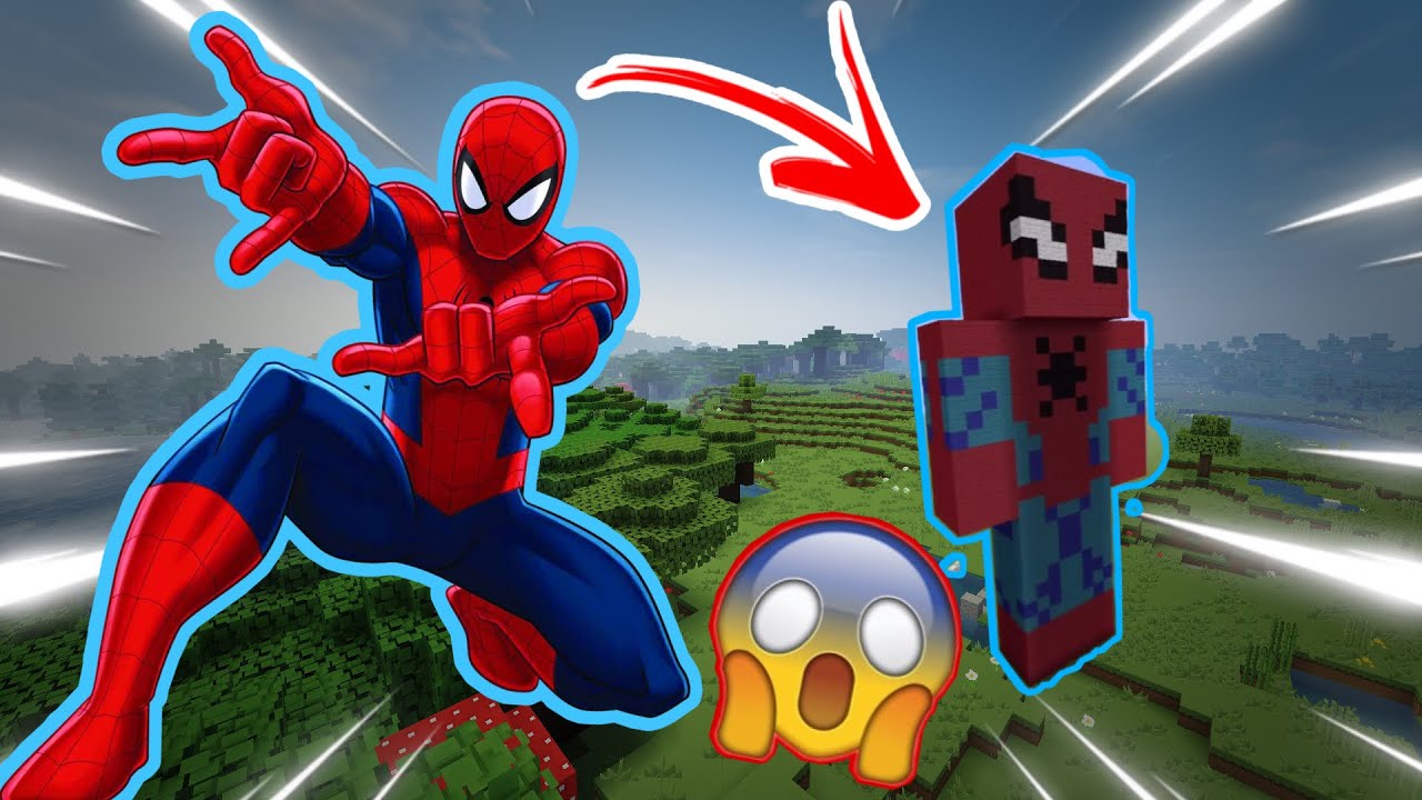 Minecraft Building Spider-Man (Easy Tutorial) - YouTube