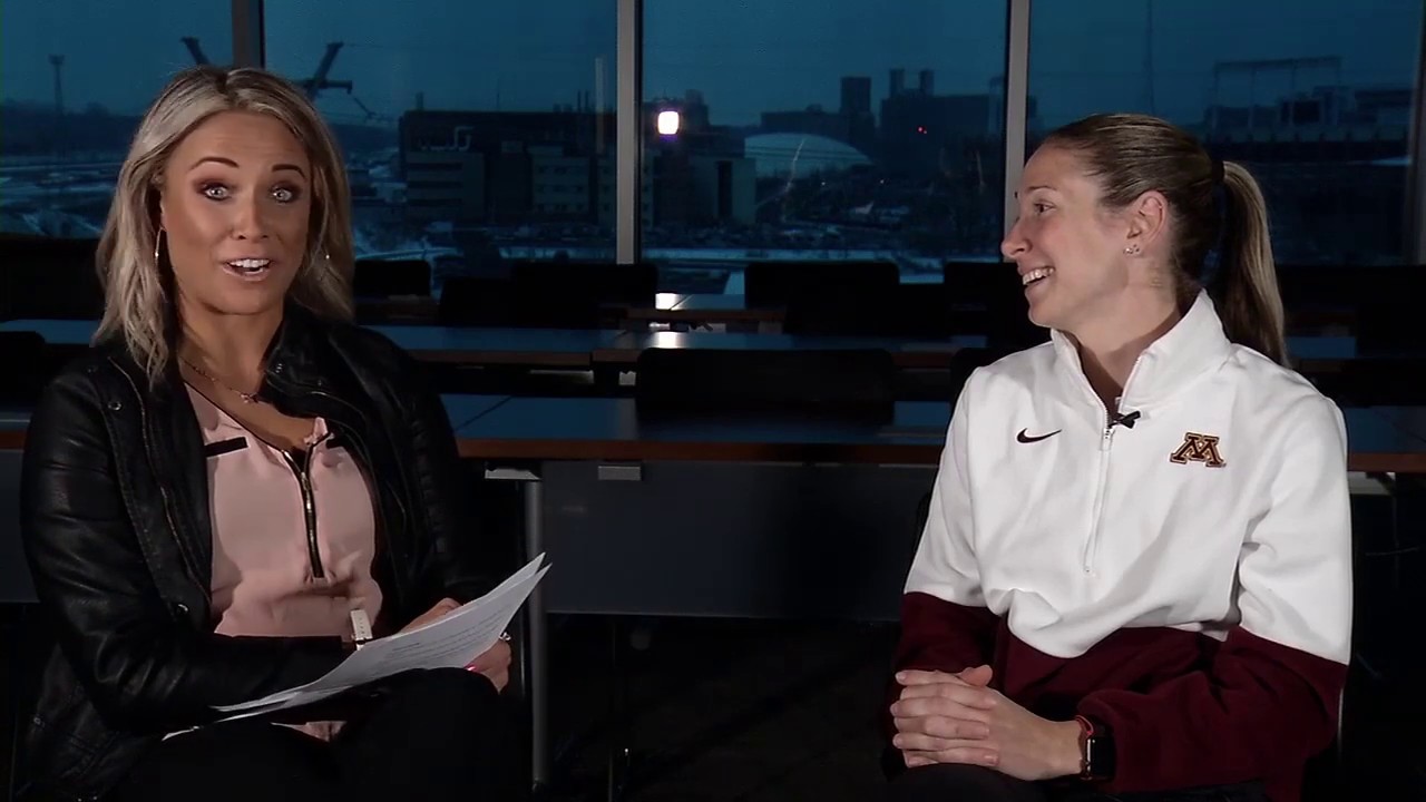 Gophers coaches corner: Catrina Thompson - YouTube
