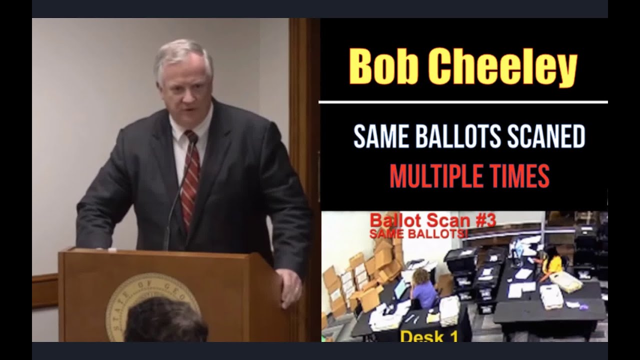 Bob Cheeley - Testifies to the GA State Senate on Video Evidence of ...