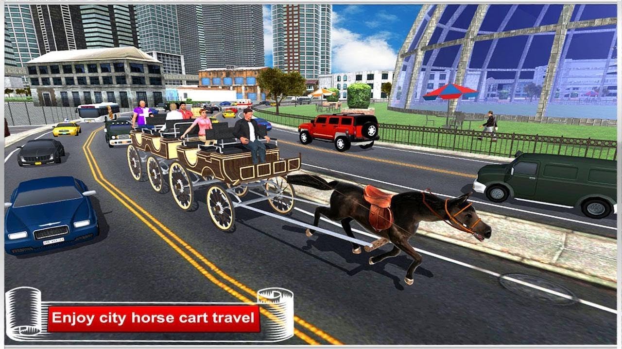 Horse Carriage Transporter: Cart Riding Simulator- By Collider Game ...