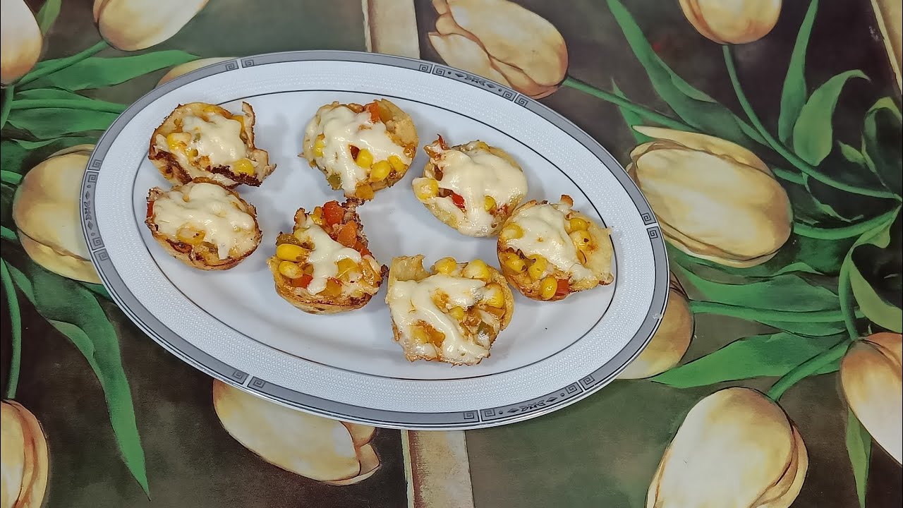 Moong dal ka mini pizza | Easy to cook | Muskan ki recipes | - YouTube