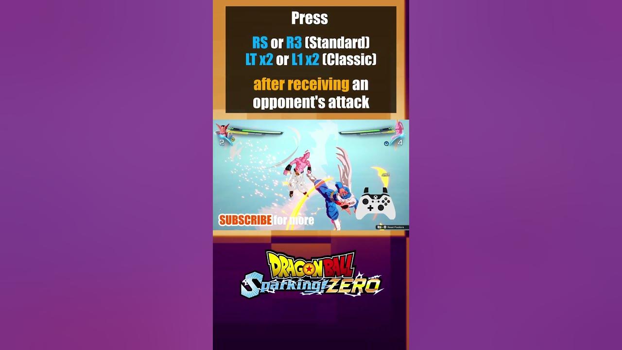 DB Sparking Zero Counter Tutorial #dragonball #sparkingzero #dragonballz #dbz #dbs #dbsz - YouTube