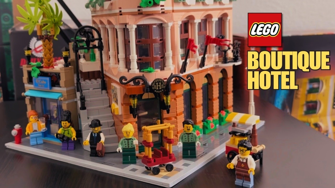 LEGO Boutique Hotel Speed Build - YouTube