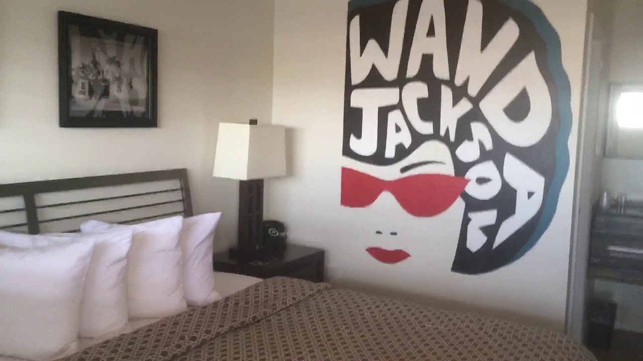 Safari Motel Rockabilly Room Review Tucmcari NM Route 66 - YouTube