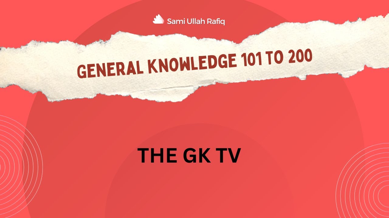 GK 101 to 200 - YouTube