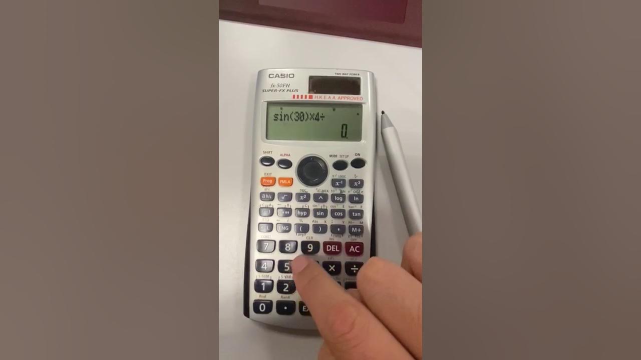 F5 Mathematics Storing Values into Calculator - YouTube