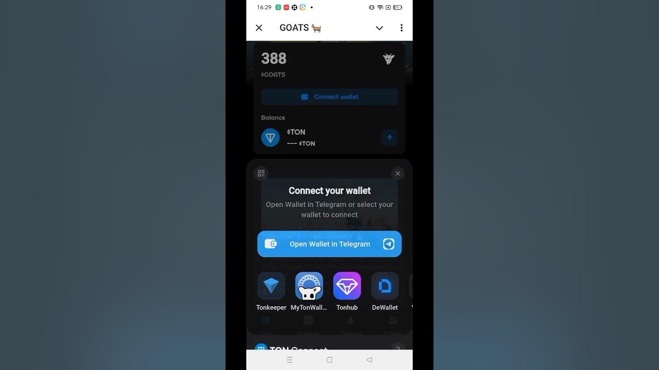 goats mining bot - YouTube