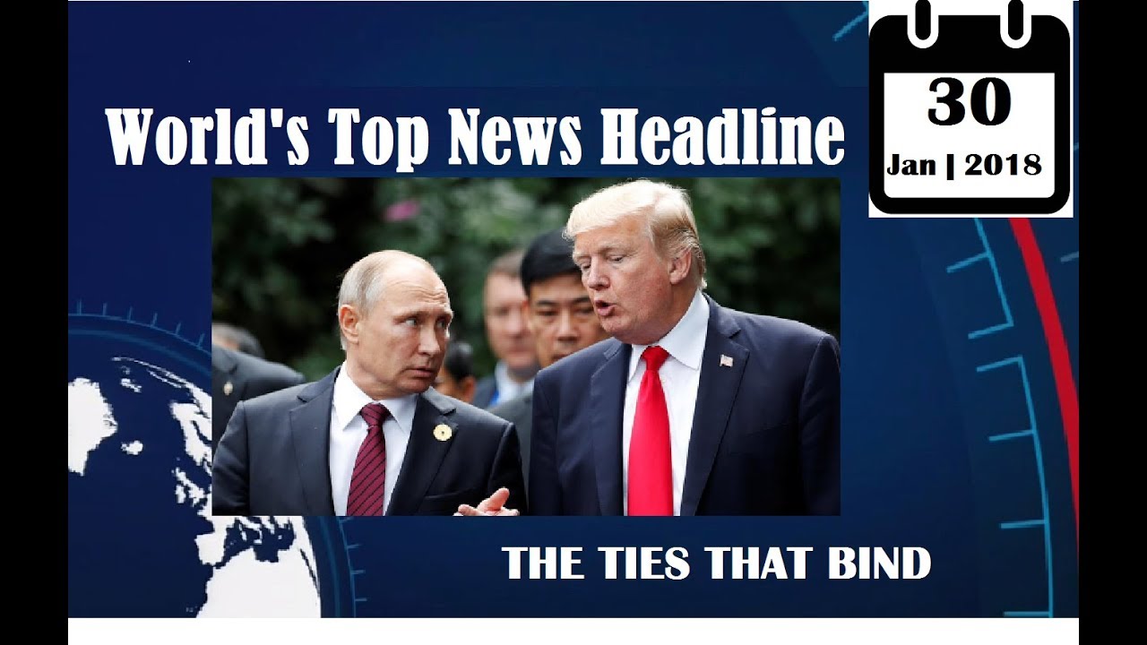 World's Top News Headline on 01/30/2018 - YouTube