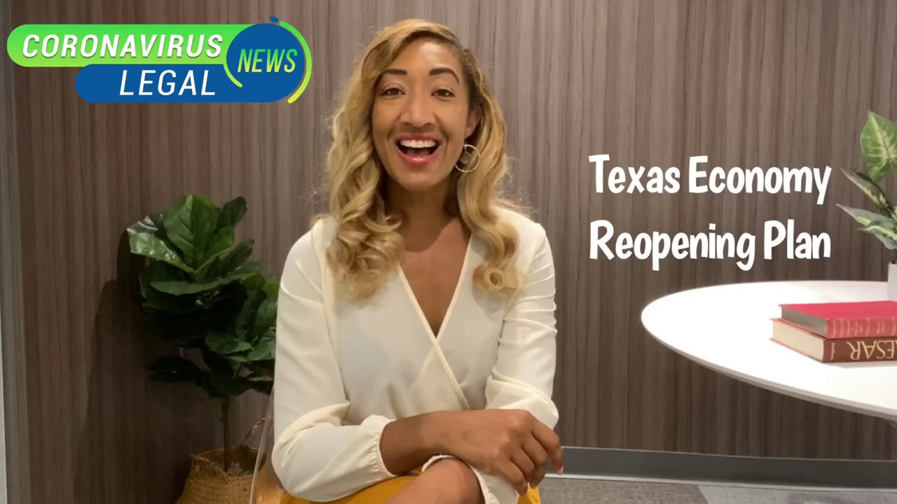 Texas plans to reopen the economy start May 1st - (TEXAS First Phase of ...