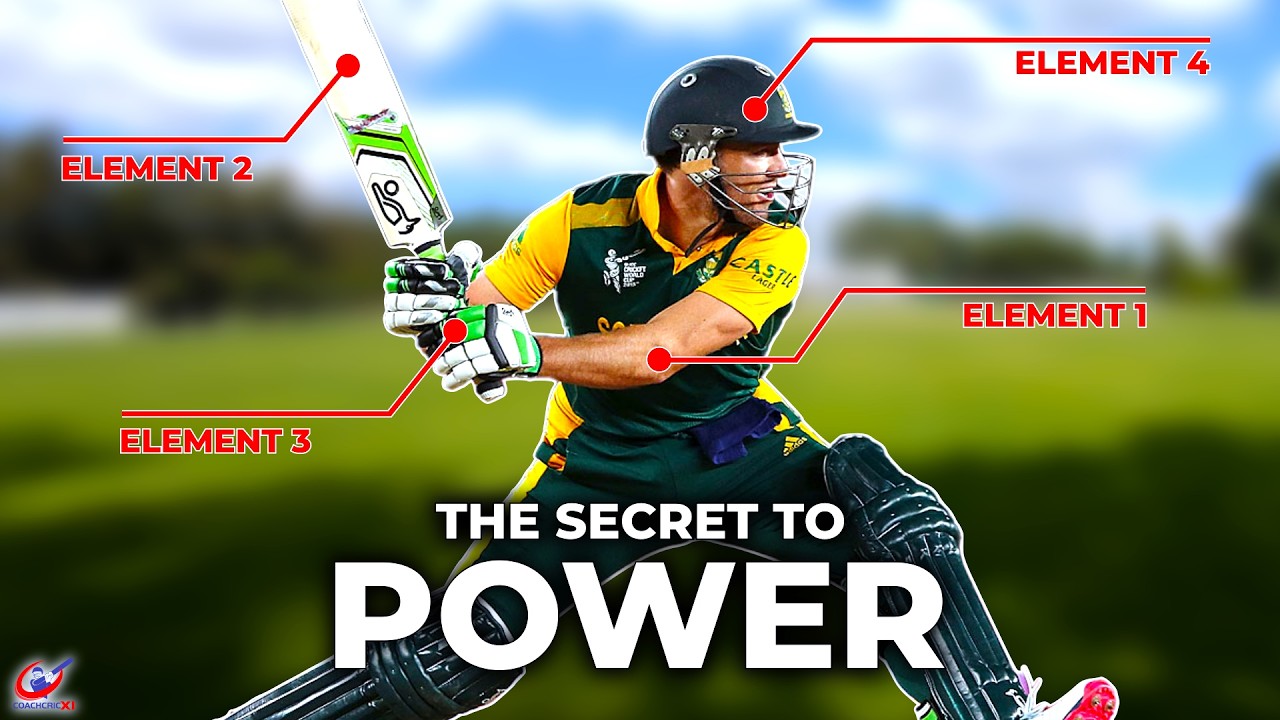 How Pro Cricket Players Hit So Hard With Just 4 Easy Moves | Baseball ...