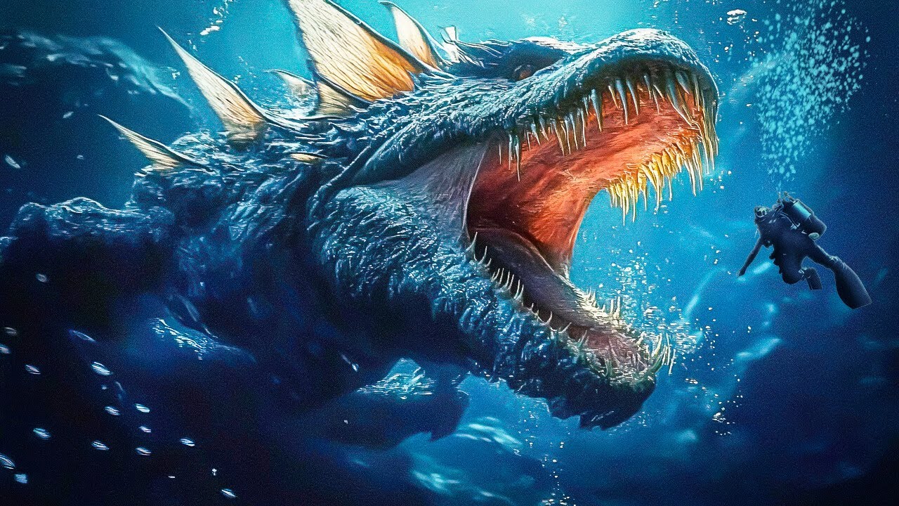 Shocking Encounter with Deep-Sea Beast – Scarier Than Megalodon! - YouTube