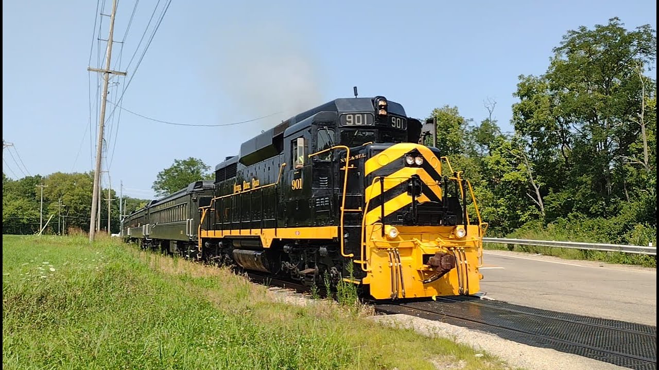 Lebanon Mason & Monroe Railroad NKP GP30 excursion Lebanon to ...