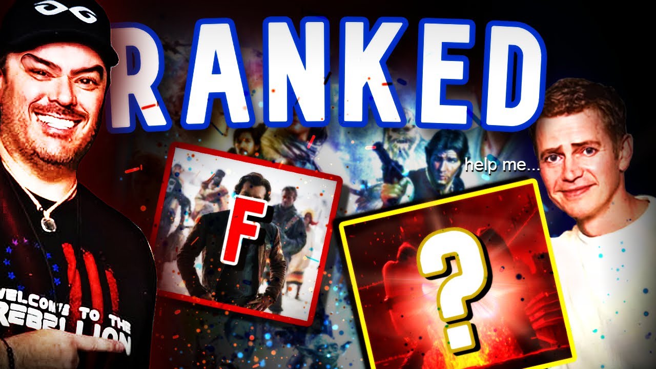 The Correct Star Wars Movie Ranking From Worst to First - YouTube