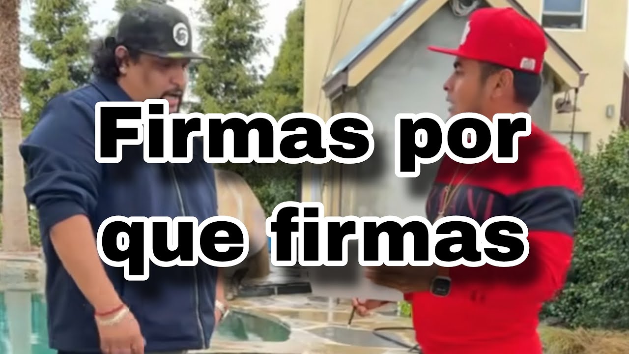 Firmas por que firmas - YouTube