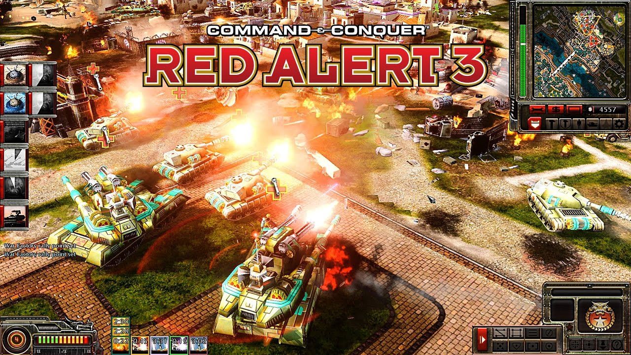 Red Alert 3 Generals Evolution MOD China Tank General 1v4 | Feel the ...