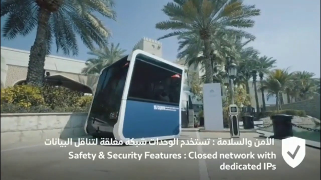 World First | Autonomous Pod | Taxi Service | Dubai RTA | - YouTube