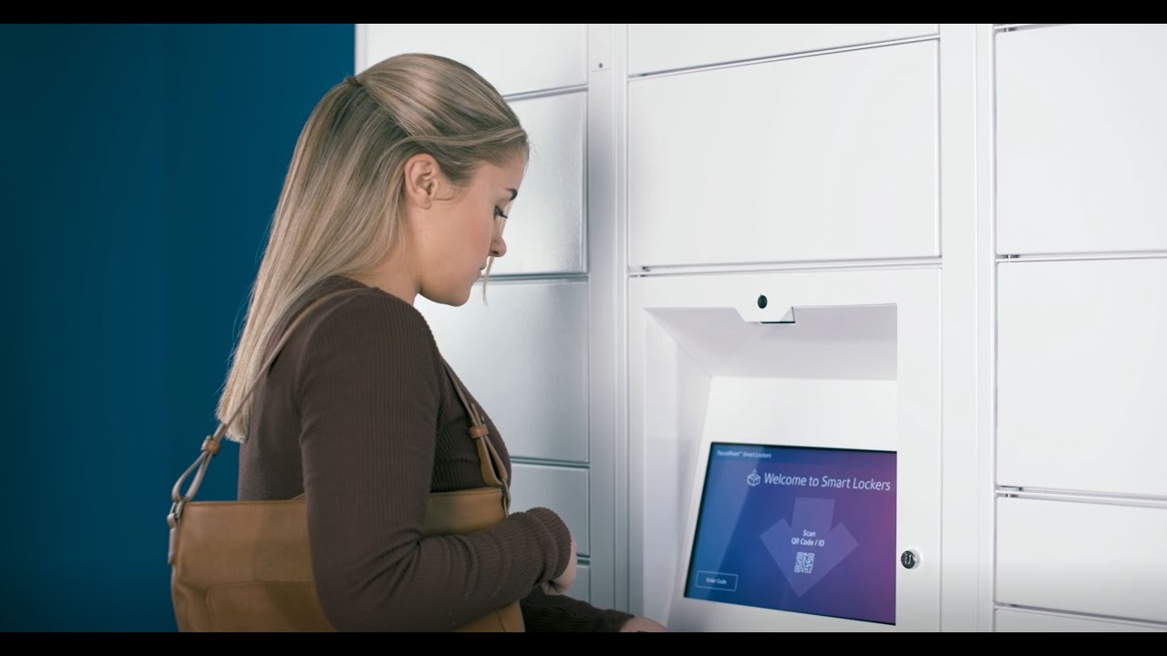 ParcelPoint Smart Lockers Workplace Day Use - YouTube