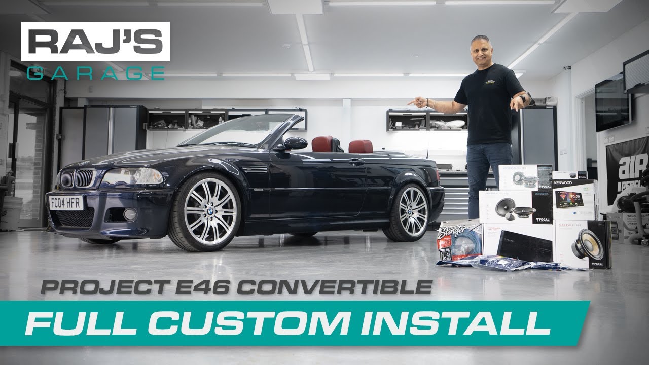 BMW E46 M3 Convertible gets a Full Focal Custom Car Audio System | Car ...