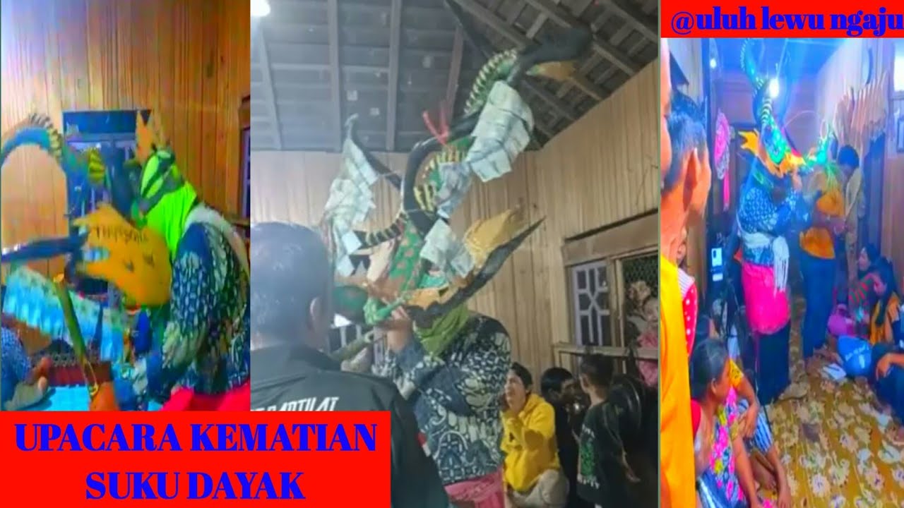 tradisi adat dayak kalteng, ritual kematian agama hindu kaharingan ...