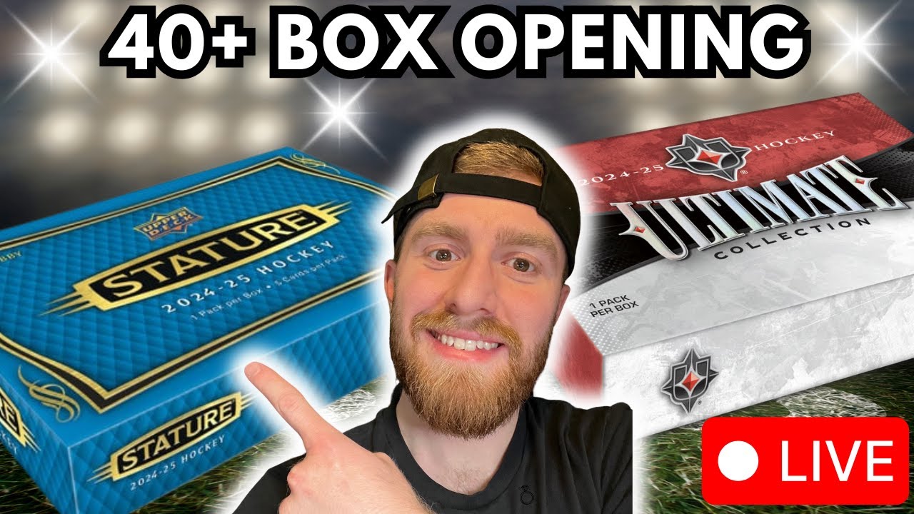 40+ BOX OPENING!!! Ultimate, STATURE, + MIXER - YouTube