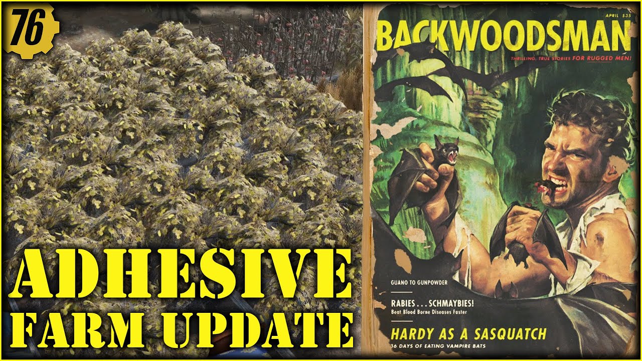 Fallout 76 - When the best Adhesive Farm Method becomes EPIC or 5 yo ...