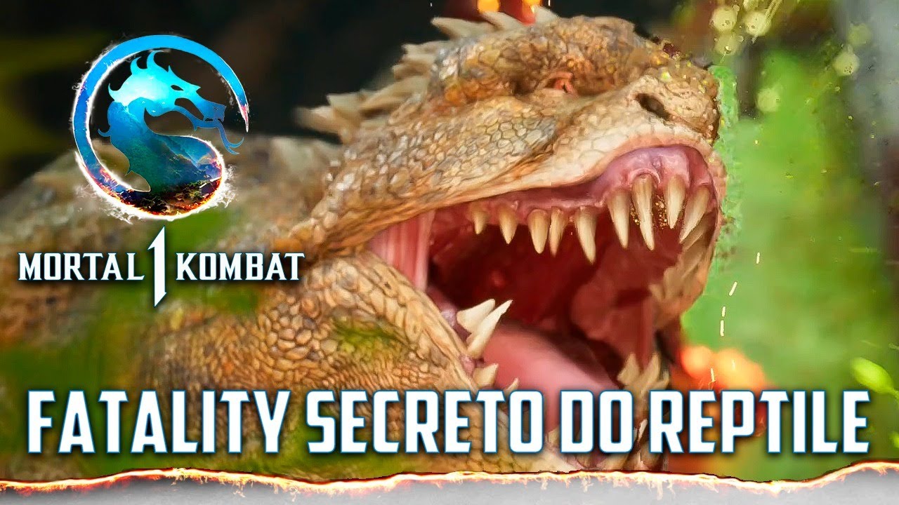 Mortal Kombat 1 - Fatality SECRETO do Reptile - YouTube