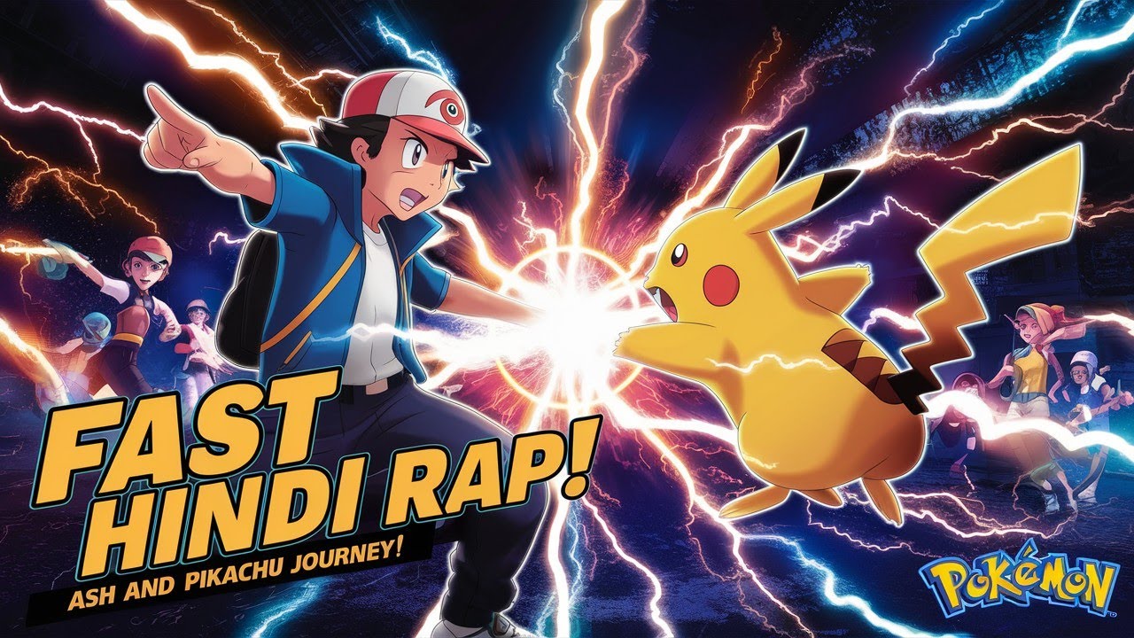 अश और पिकाचु की यात्रा | Fast Hindi Rap | Pokémon Rap | Desi Hip-Hop ...
