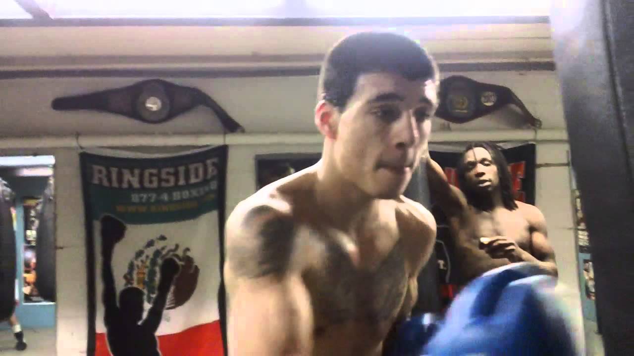 Dusty Harrison Heavybag Workout by Juan Marshall - YouTube