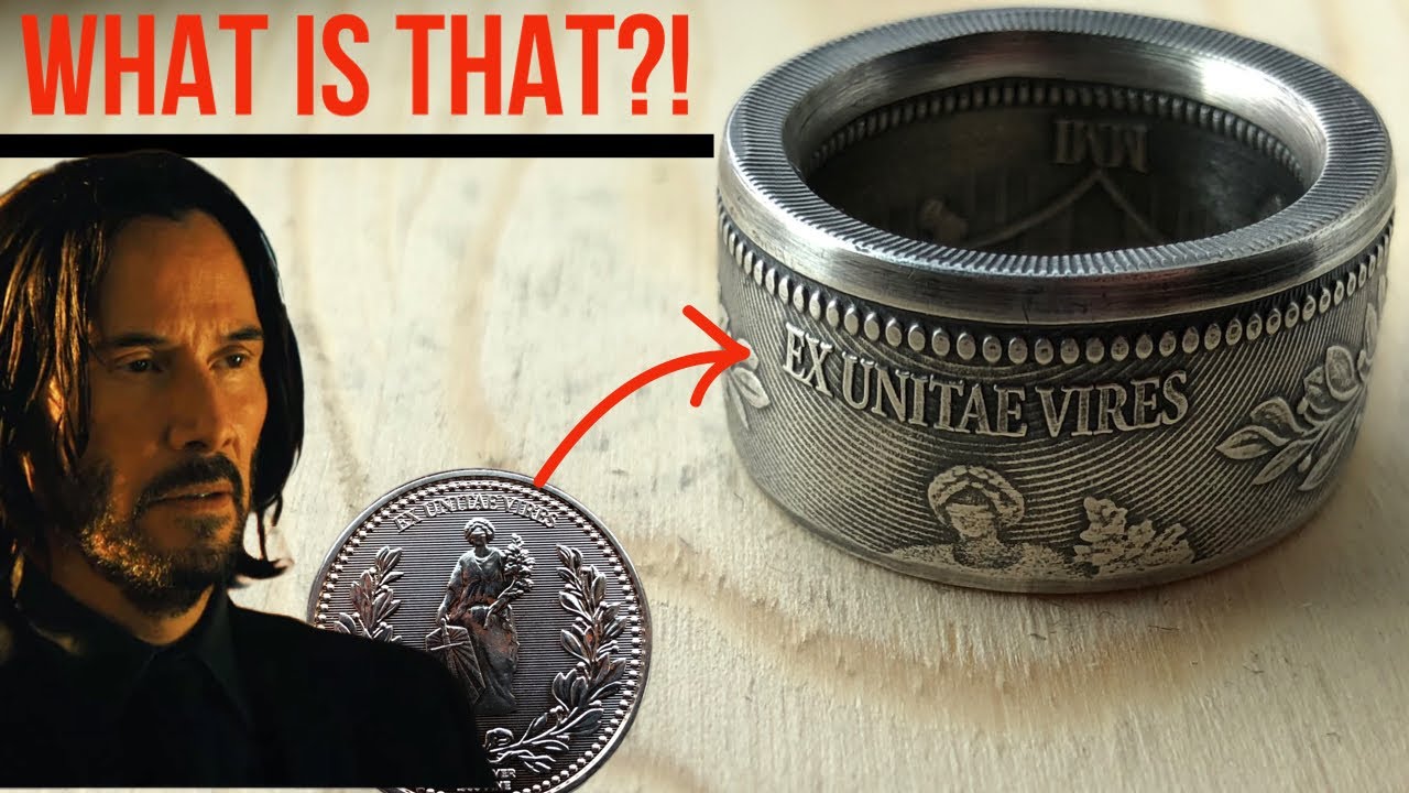 Making JOHN WICK a COIN RING - YouTube