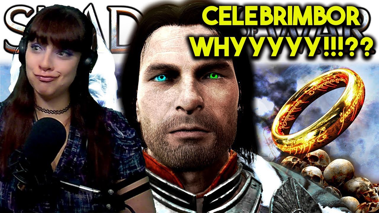 *Celebrimbor! Why?! Curse your sudden and inevitable betrayal!* Blue ...