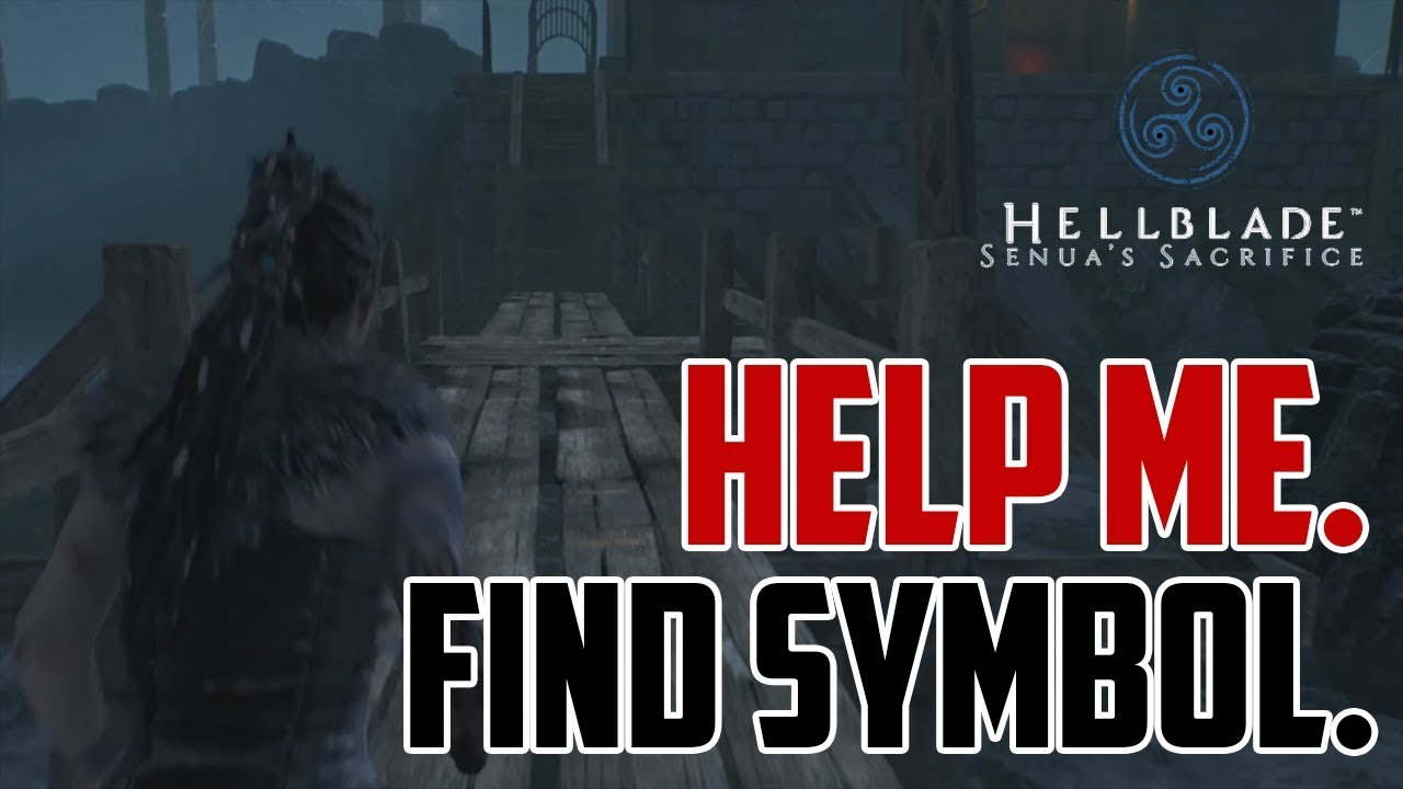 Hellblade Senua's Sacrifice : Rune Symbol Gate Time Shifting Mask ...