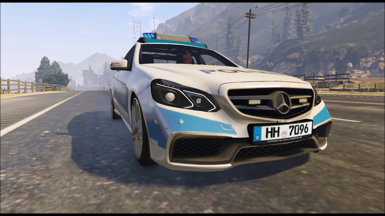 Mercedes Benz E Klasse Polizei Hamburg Showcase - YouTube