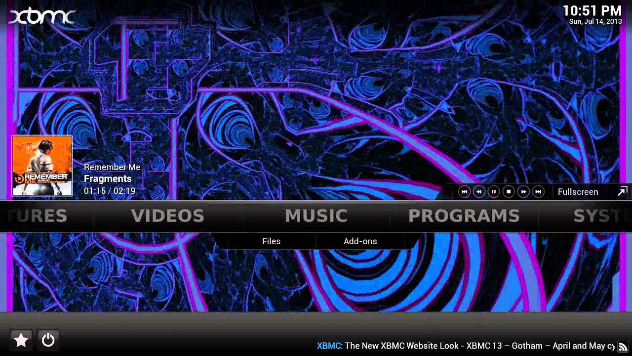 XBMC media player - YouTube