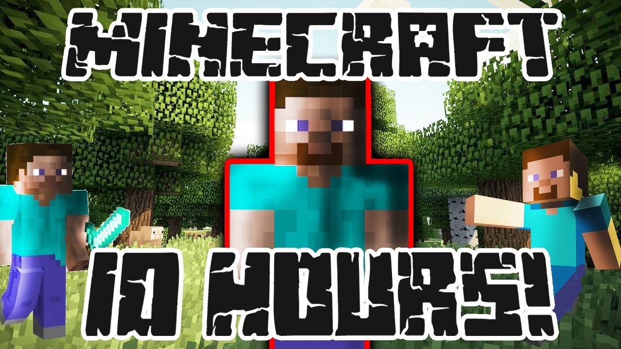 Playing Minecraft for 10 hours STRAIGHT [live] #7 FINAL HOUR - YouTube