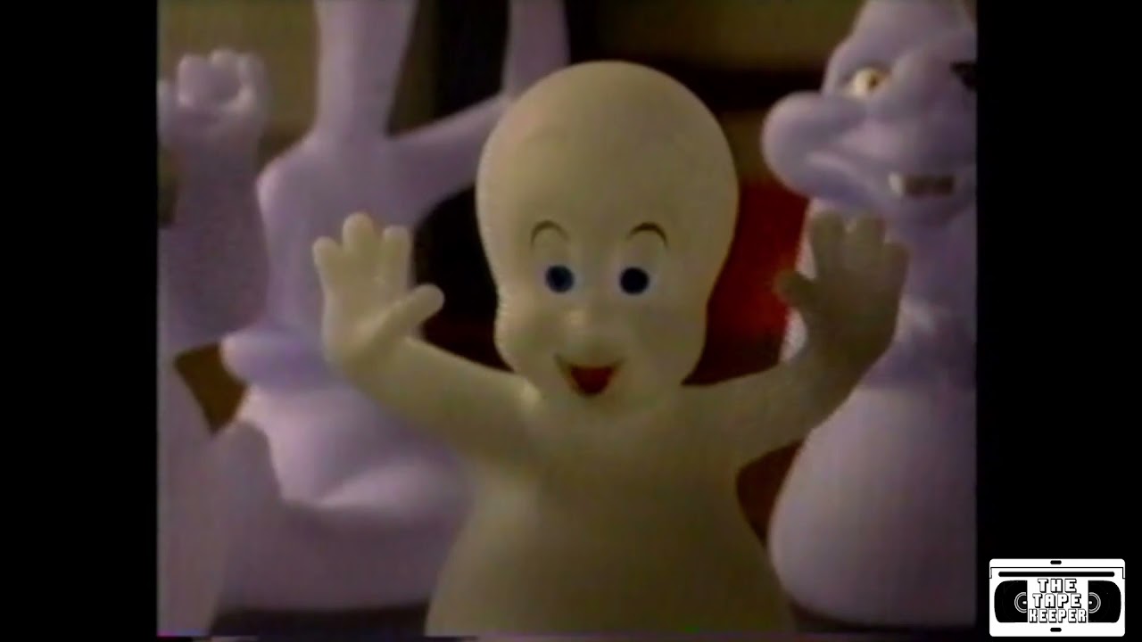 Pizza Hut Casper the Friendly Ghost Hand-Puppets Commercial - 1995 ...